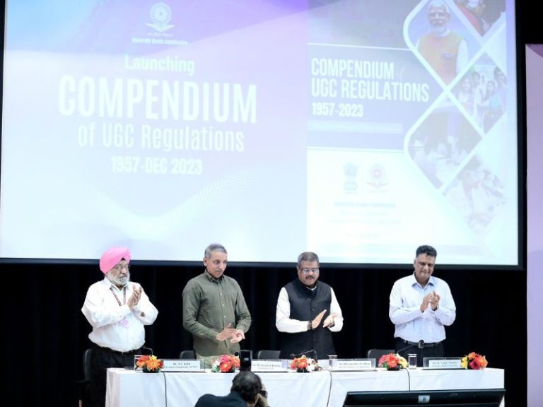Union education minister releases compendium of UGC regulations