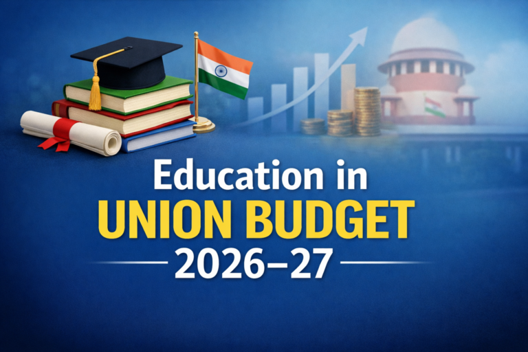 Union Budget 2026–27: 1.39 lakh crore allocation for education ...